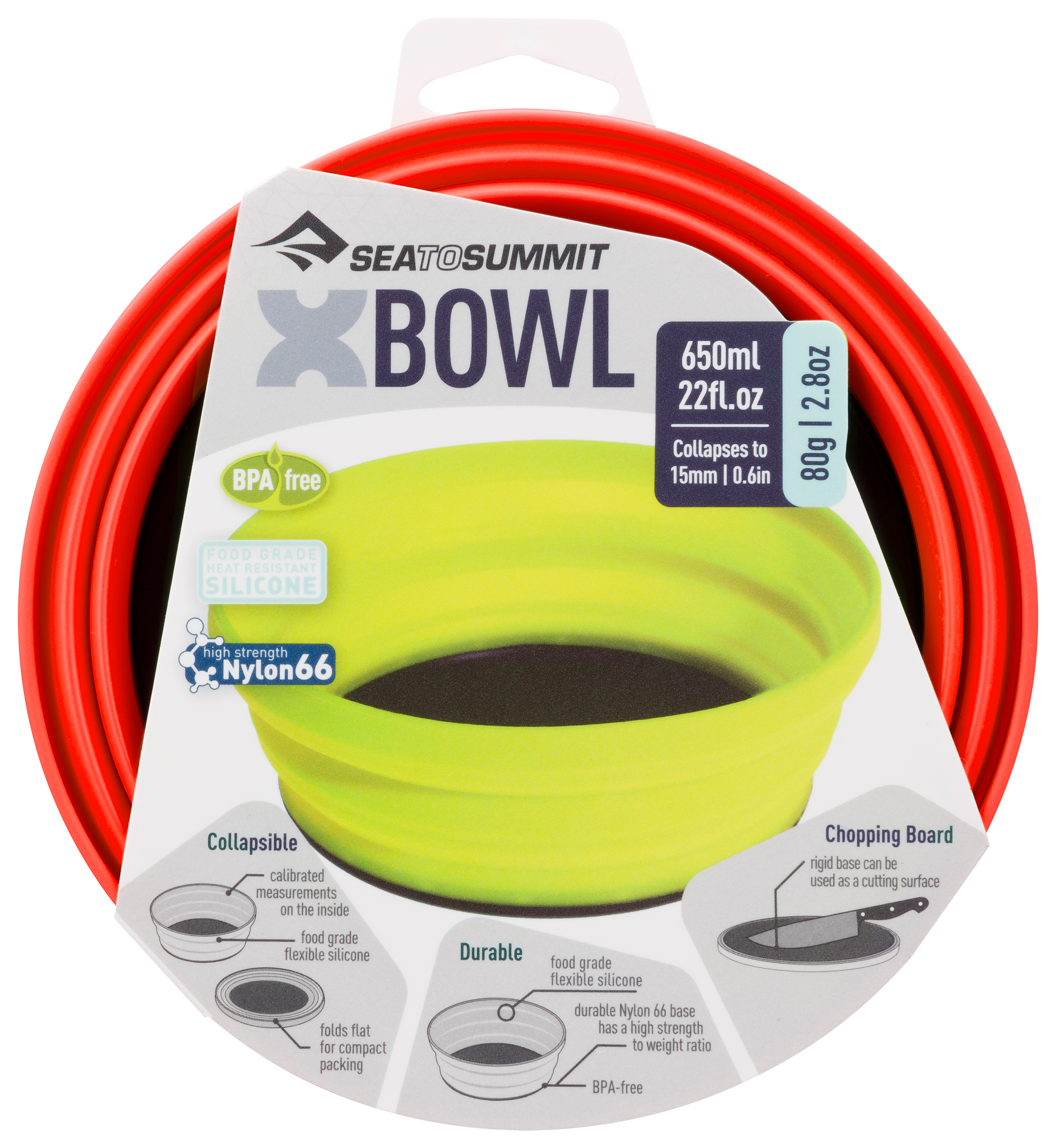 Sea to Summit X-Bowl Collapsible Camp Bowl | Bass Pro Shops